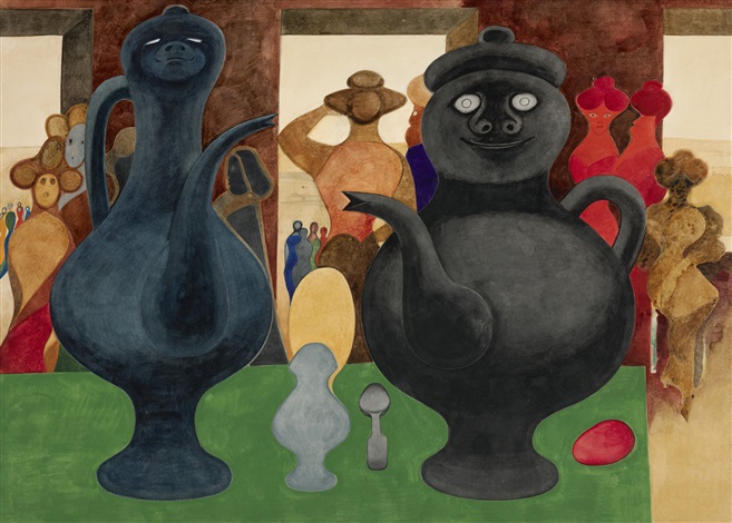 Pot Women by Edward Burra on artnet