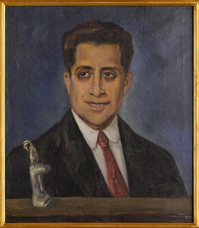 Retrato de Ignacio Bernal y García Pimentel by Roberto Montenegro on artnet
