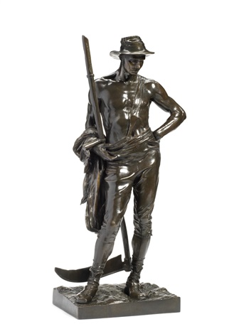 The Mower by Sir William Hamo Thornycroft on artnet