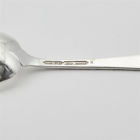 Alvin Sterling Silver Bridal Bouquet Pattern Flatware Service by Alvin ...