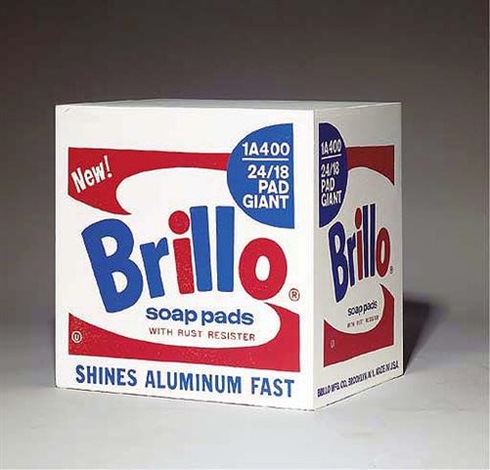Brillo box by Andy Warhol on artnet