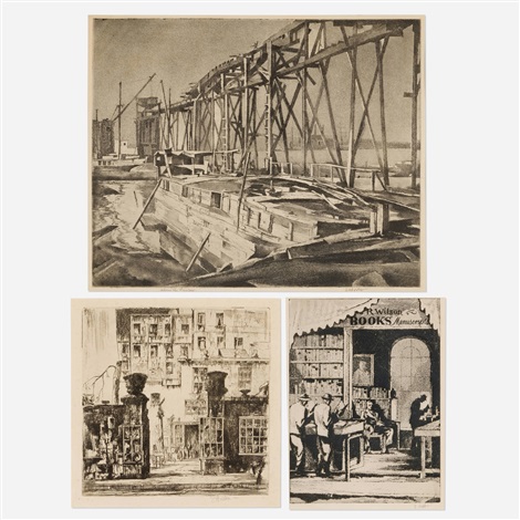 Three works by Earl Horter on artnet