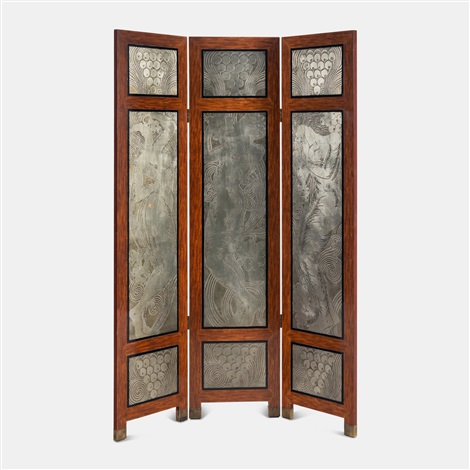 Art Deco Floor Screen by Jean Dunand on artnet