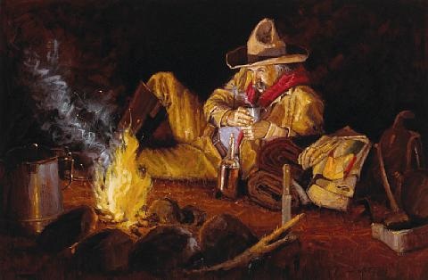 Campfire by John Demott on artnet