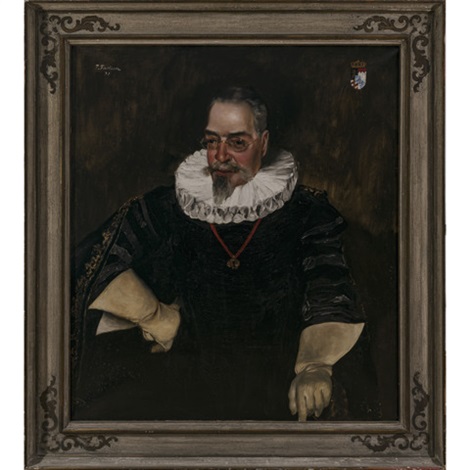 Portrait of Ludwig Ferdinand of Bavaria in historical garb by Paul ...