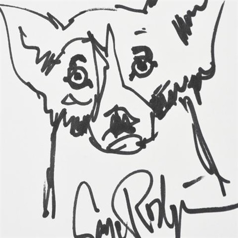 Blue Dog by George Rodrigue on artnet