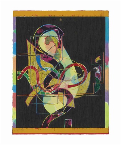 Pergusa Three, State I, from Circuits by Frank Stella on artnet