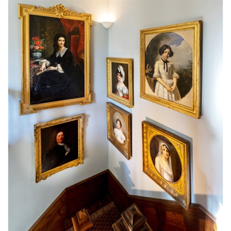 Portraits of Monsieur and Madame Marcel de Bernard de la Fosse. by ...