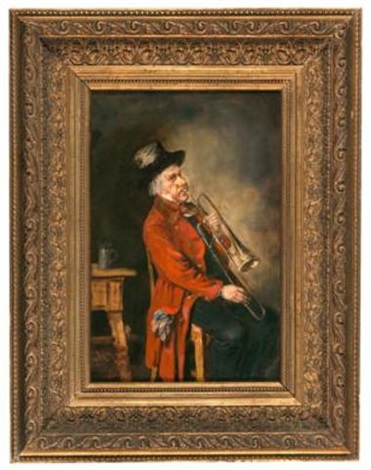 The Trumpeter by Hermann Kern on artnet