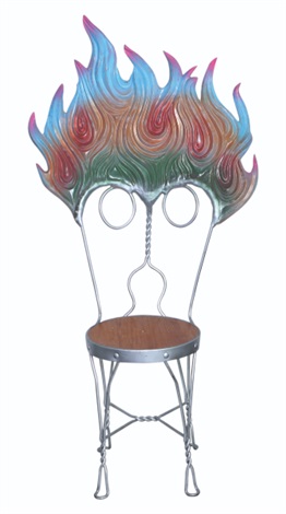 Flaming Chair by Leeroy New on artnet
