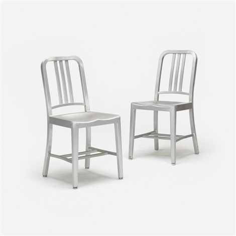 Navy chairs, set of ten by Emeco on artnet
