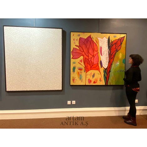 Nakkaşın Çiçekli Bahçe Gezintisi by Ibrahim Ciftcioglu on artnet