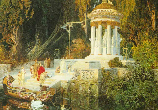 Roman Temple Painting