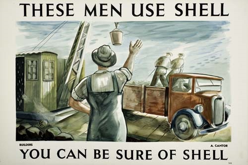 These men use Shell - You can be sure of Shell by Posters: Advertising ...