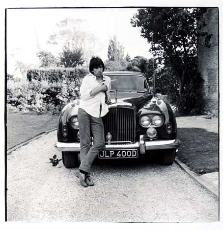 Keith Richards Bentley, Sussex by Gered Mankowitz on artnet
