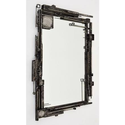 Large James Bearden Brutalist Mirror by James Bearden on artnet