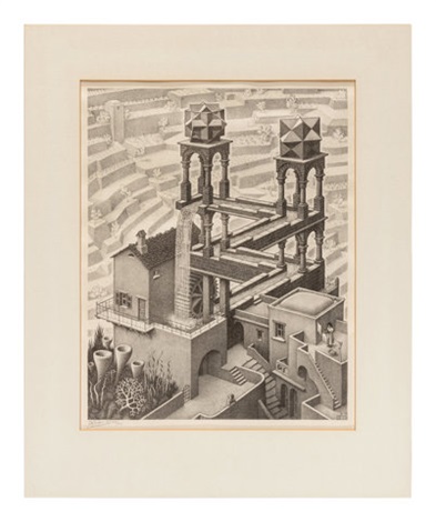 Waterfall by M.C. Escher on artnet