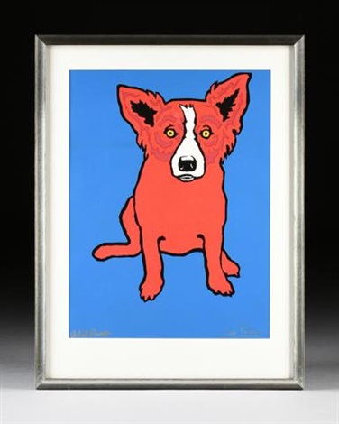 Red Dog, by George Rodrigue on artnet