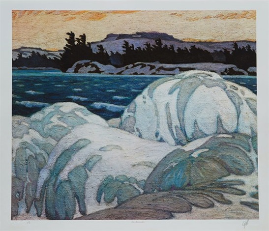 A.J. Casson The Group of Seven Commemorative Anniversary Suite Folio ...