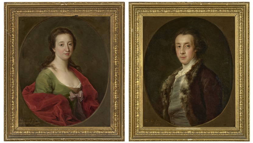 Portrait of the Hon. Thomas Barrett-Lennard, later 17th Baron Dacre ...
