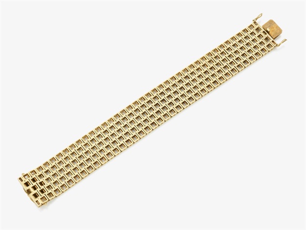 A bracelet with cassette pattern by Juwelier Heiden (Co.) on artnet