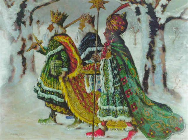 Die heiligen drei Könige by Carl Strathmann on artnet