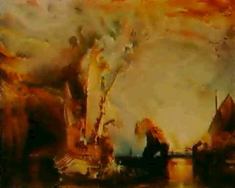 ULYSSES DERIDING POLYPHEMUS by Charles Spencelayh on artnet