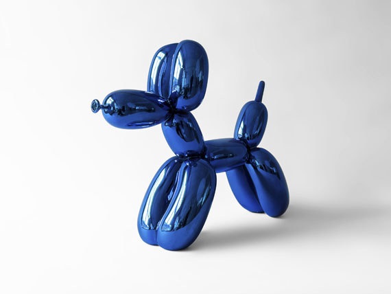Balloon Dog Blue by Jeff Koons on artnet