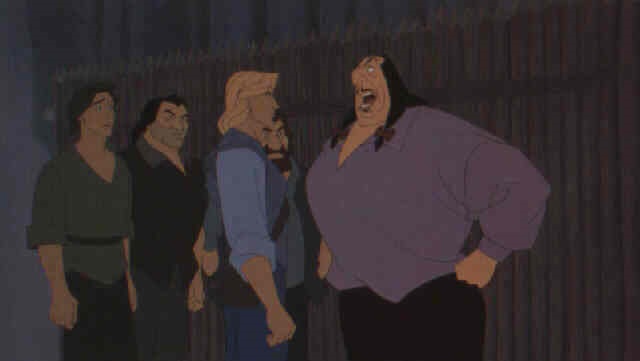 Pocahontas Thomas, Ben, Lon, John Smith and Ratcliffe by Walt Disney ...