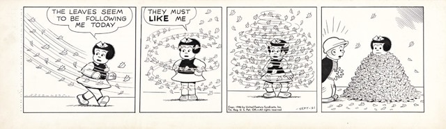 Whirlwind for Nancy. Nancy Daily Comic Strip. by Ernest Paul Bushmiller ...