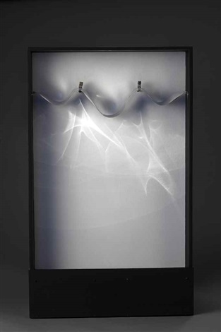 Continuel lumière Forme en contorsion réfléchissant la lumière ...