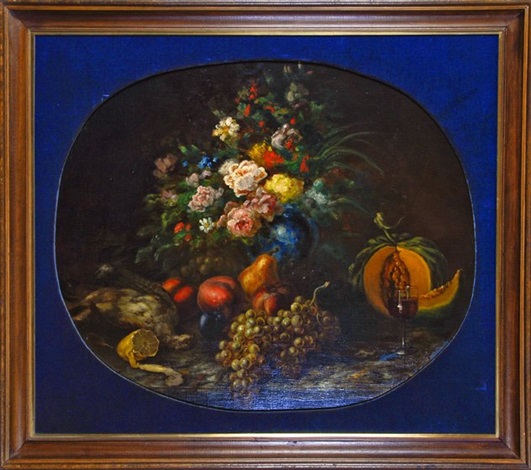 Nature morte aux fruits et aux fleurs by Gabriel-Gervais Chardin on artnet