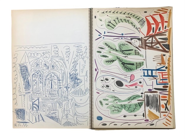 Picassos Sketchbook by Pablo Picasso on artnet