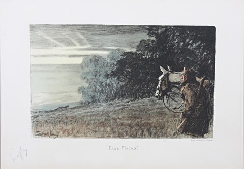 Pass friend by Charles Johnson Payne (Snaffles) on artnet