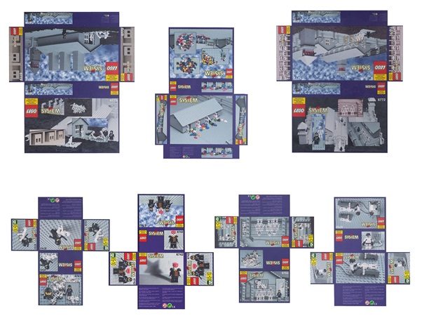 Set of 7 packages Lego. Concentration camp by Zbigniew Libera on artnet