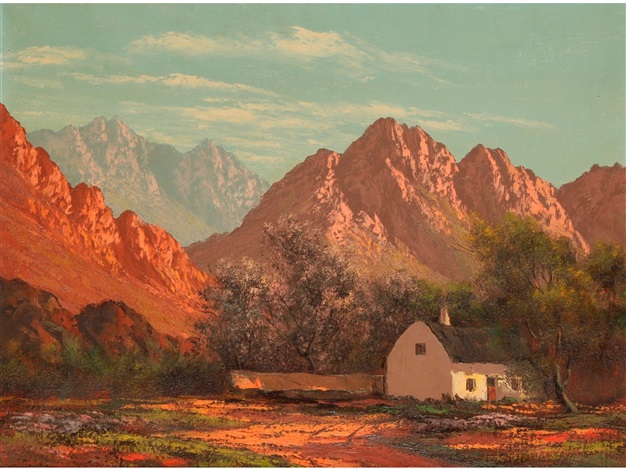 Hex River Mountains in the Cape, South Africa by Johan Greeff on artnet