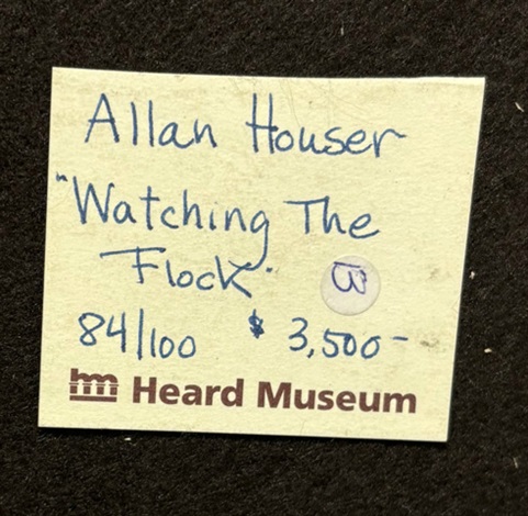 Watching the Flock by Allan Houser on artnet