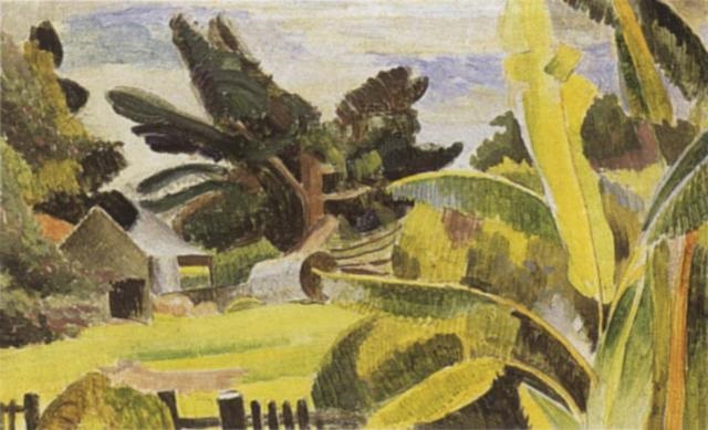 Banana trees by Roland Shakespeare Wakelin on artnet