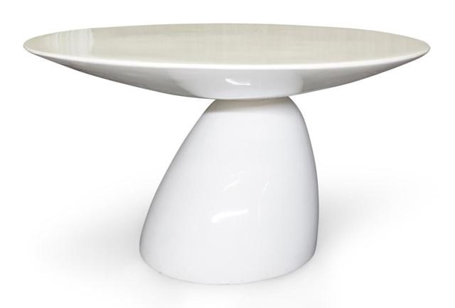 Parabel table together with six chairs by Sdawy by Eero Aarnio on artnet