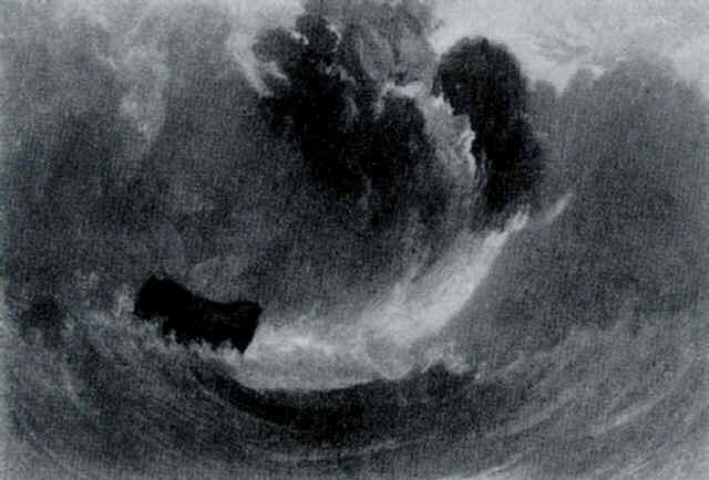 Ship in a storm by Joseph Mallord William Turner on artnet