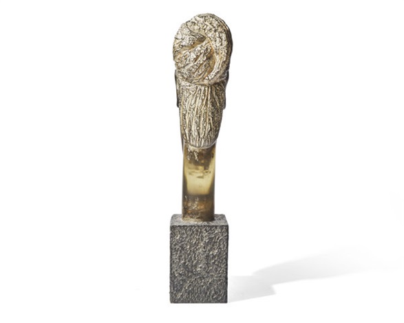 Sculpture of womans head, 20th century by Amedeo Modigliani on artnet