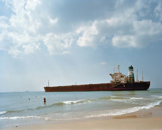 Oil tanker, Goa by Bharat Sikka on artnet