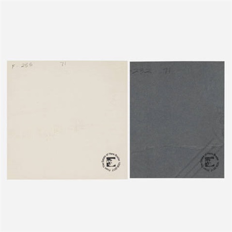 Two works from Coralville Studio by Hans Breder on artnet