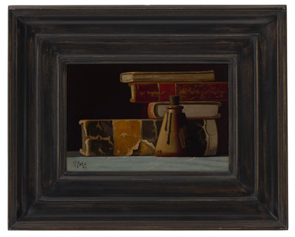 Books and Inkwell by John Frederick Peto on artnet