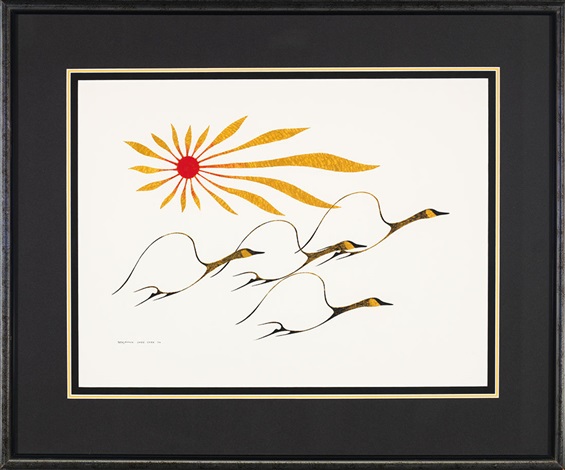 Flying Geese by Benjamin Chee Chee on artnet