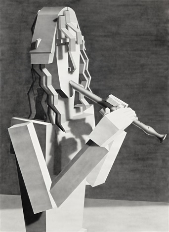 FLUTE SOLOIST by Avery Singer on artnet