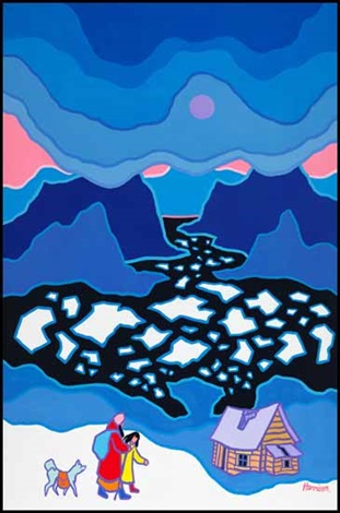 Break-Up Walk by Ted Harrison on artnet