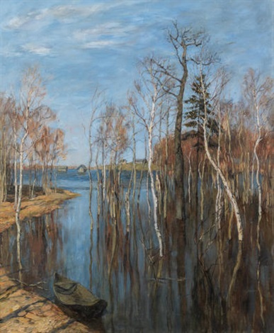 Summer Evening by Victor Egorov on artnet