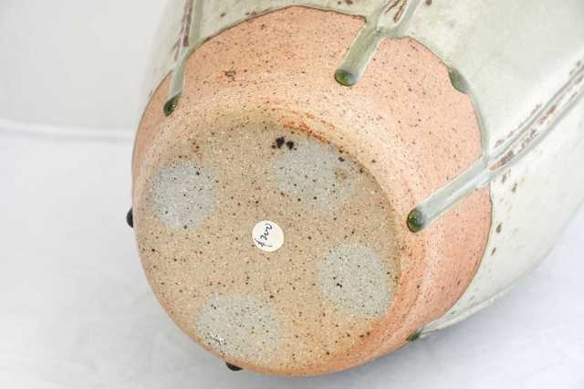 A Tall Stoneware Vase by Richard Batterham on artnet