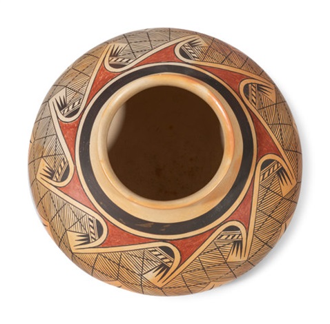 Polychrome Pottery Jar by Fannie Nampeyo on artnet